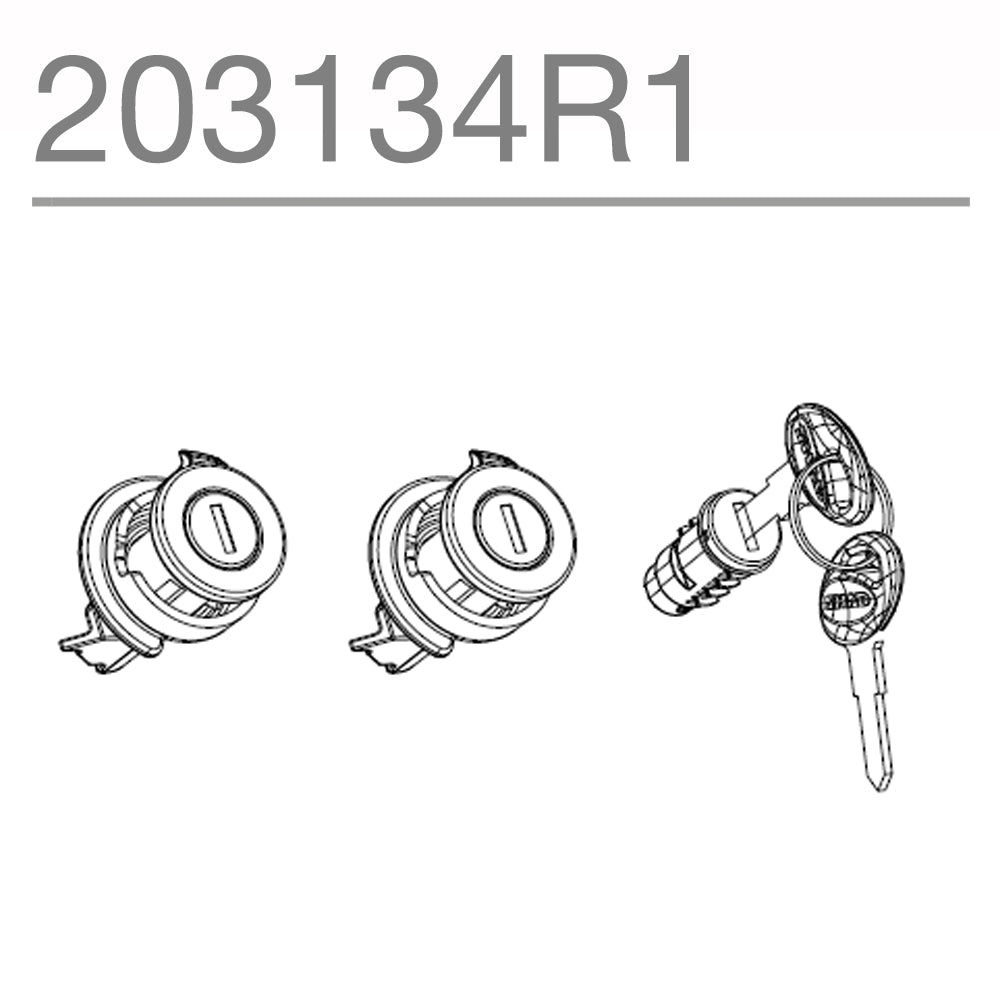 SHAD Downgradable Lock And Red Key Replacement System – Fast Bike Bits Ltd