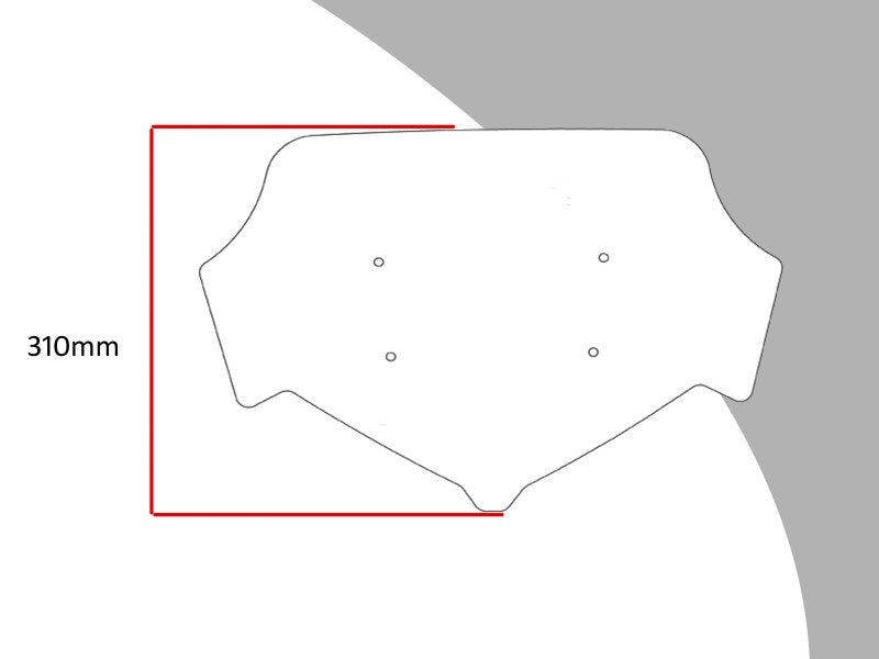 Honda VFR 800X Crossrunner (17-21) Adventure Sport Screen by PowerBron ...